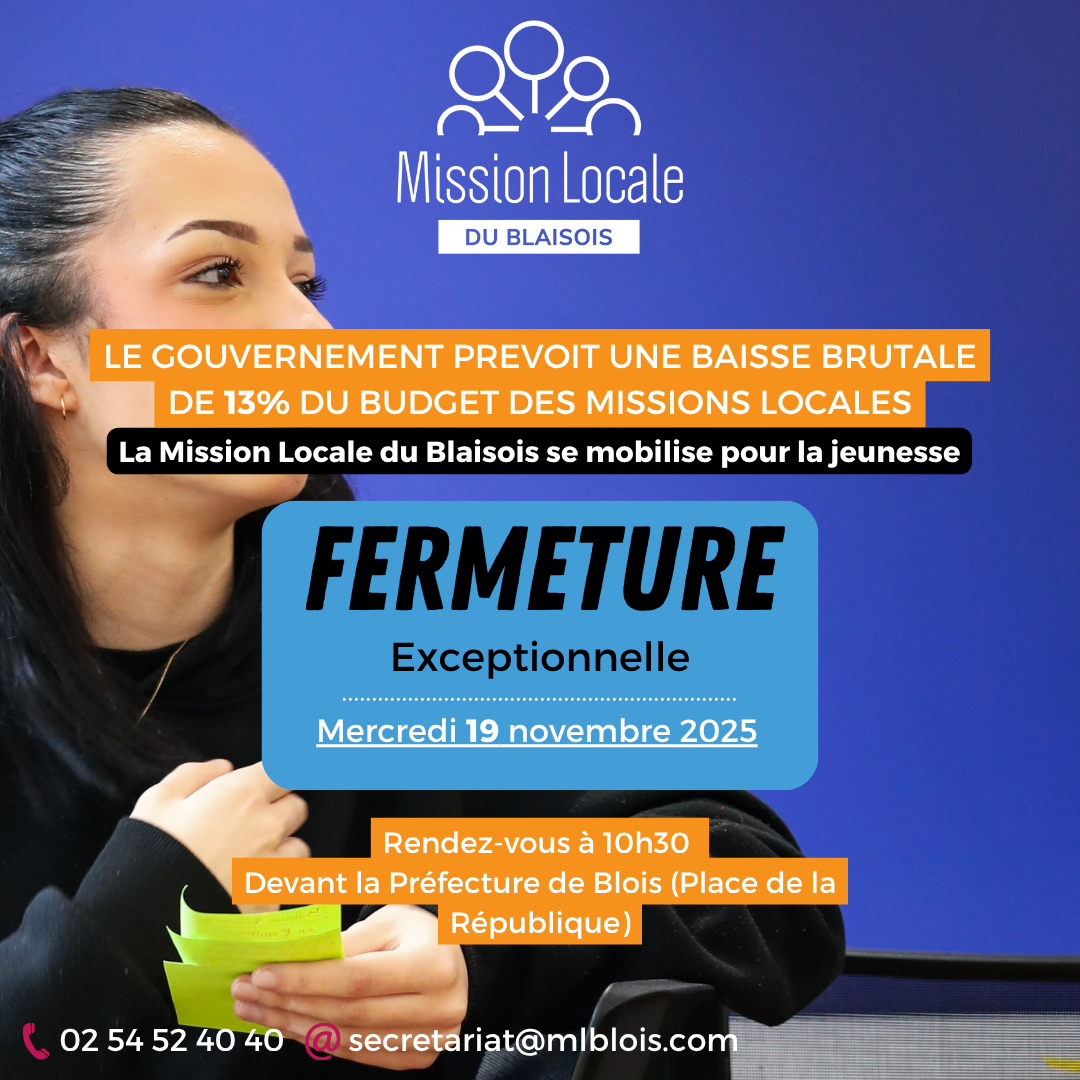 MOBILISATION DES MISSIONS LOCALES DU DÉPARTEMENT DE LOIR-ET-CHER ...
